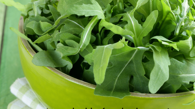 Crunchy Green Salad with Lime Cilantro Dressing
